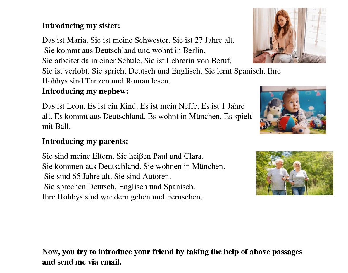 jemanden Vorstellen (Introducing someone) - German Learning